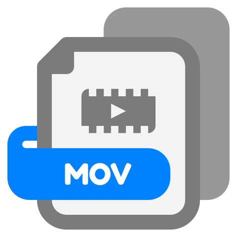 Mov File Generic Color Fill Icon
