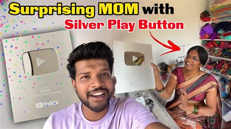 Silverplay Button Unboxing By Mom Suprising Thanks To Everone