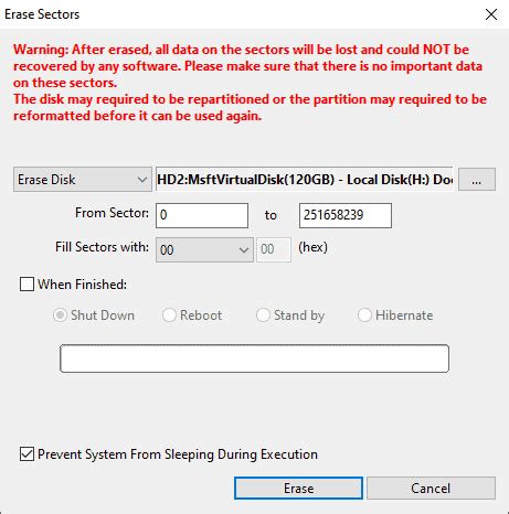 Erase Sectors And Permanently Wipe Data Diskgenius