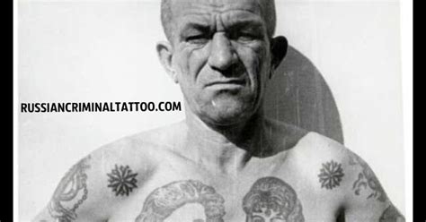 Soviet Style Russian Criminal Tattoo