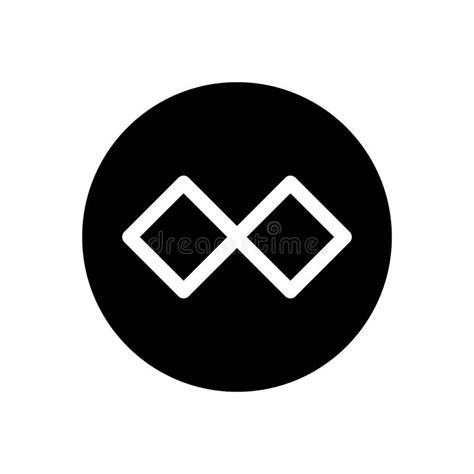 Infinity Icon Vector Mobius Loop Shape Illustration Sign Unlimited