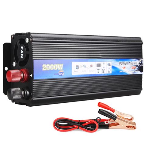 Автомобільний інвертор 12 V 220 V Eafc Power Inverter Dc To Ac 12 V To