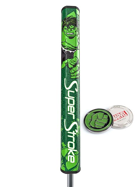 Superstroke Tour 20 Marvel Putter Grip And Ball Marker The Hulk Golfbox
