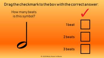 RHYTHM DRAG AND DROP ACTIVITIES For Middle Babe General Music TPT