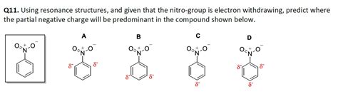 Solved Q Using Resonance Structures And Given That The Chegg