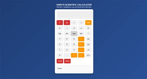 Vinay Jaiswal On Linkedin 🚀 I Built An Advanced Scientific Calculator