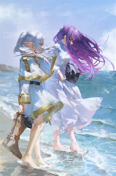 Fern And Frieren Manga Anime Karakter Sanatı Karakter Tasarımı