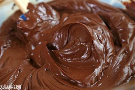 Chocolate Sour Cream Frosting Sugarhero