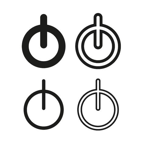 Premium Vector Shut Down Power On Or Off Icon Vector Illustration