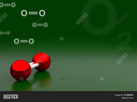 Oxygen O2 Molecule Image And Photo Free Trial Bigstock