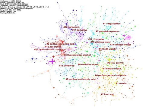 Map Of Co Occurring Keywords Twenty Main Clusters Labeled By Keyword
