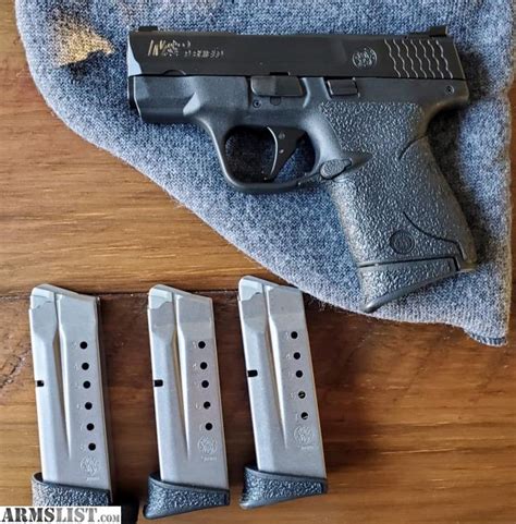 ARMSLIST For Sale Upgraded M P Shield Mm Apex Trigger Trijicon Big Dot Night Sights X Mags
