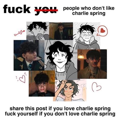 Charlie Spring Appreciation Alice Book Gay Books Relatable