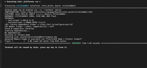 STC单片机 PlatformIO IDE非原生支持芯片的添加 灰信网软件开发博客聚合