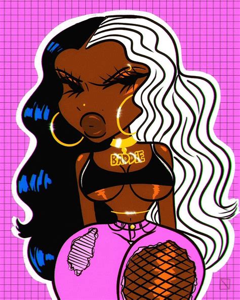 Aesthetic Instagram Baddie Drawings