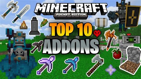 Top 10 Mods Addons Para Supervivencia Minecraft Pe 116 Addons Para