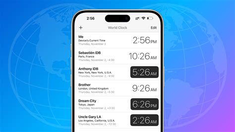 clock app ipad