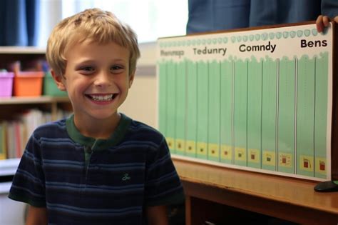 Classroom Behavior Chart Premium Ai Generated Image