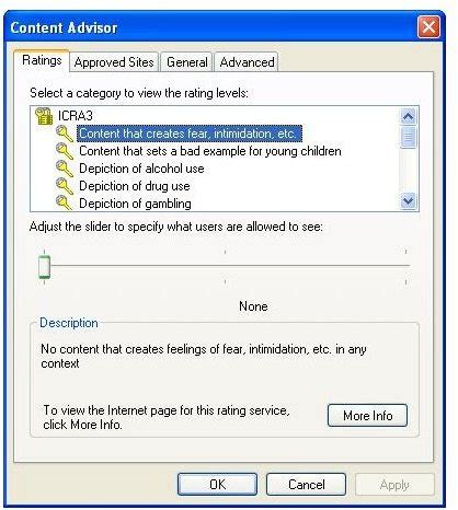 Understanding And Using Internet Explorer Parental Controls