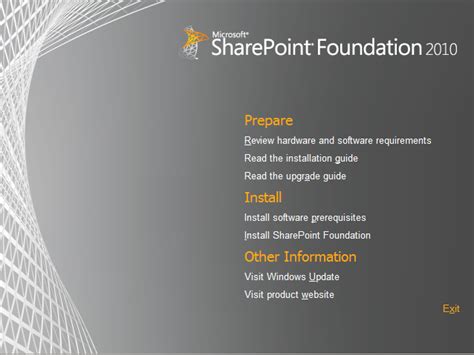 How To Sharepoint Foundation 2010 Installation Sk Scratchpad