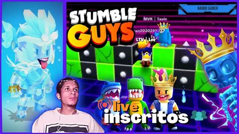 BLOCK DASH INFINITO LIVE STUMBLE GUYS ISCRITOS YouTube
