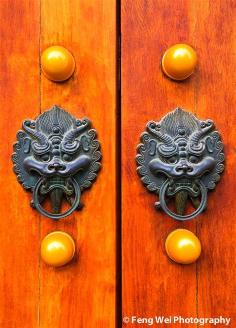 Traditional Chinese Door Chinese Door Chinese Decor Door Knobs And