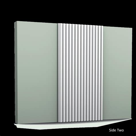 Ribbed Wall Panel 200cm H X 25cm W No205 Track The Library