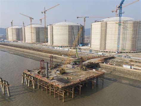 浙能六横lng接收站项目建设紧锣密鼓