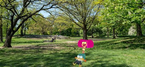 Fee And Ivy Chatting In Central Park By Rgfanfics On Deviantart