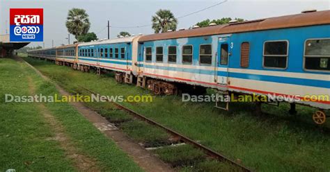 ප්‍රයෝජනයක් නොගෙන වසරක සිට පුත්තලම දුම්රිය ස්ථානයේ දිරාපත්වන ඉන්දීය