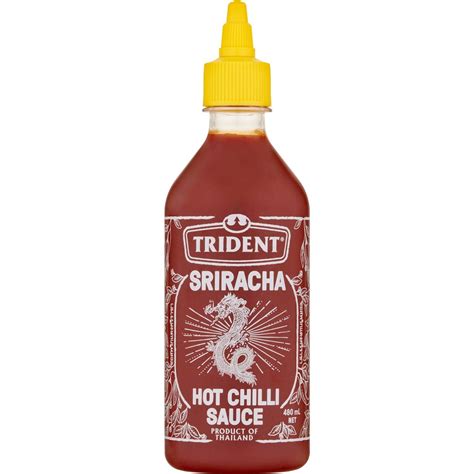 Trident Sriracha Hot Chilli Sauce 480ml Woolworths