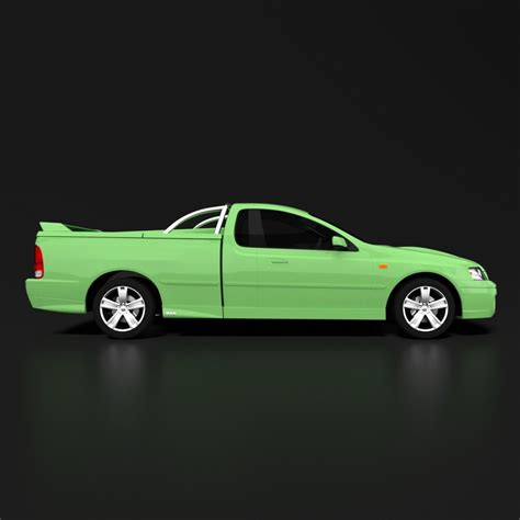 Ford Falcon Xr8 Ute 3d Model Turbosquid 2336108