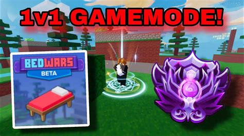 Playing The 1v1 Gamemode In Roblox Bedwars Youtube
