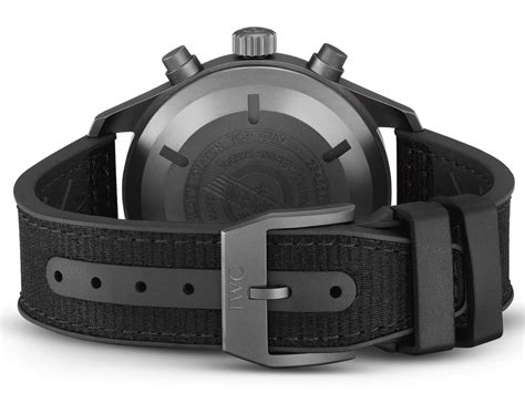 Iwc Pilots Double Chronograph Top Gun Ceratanium Watch Iw371815 Watch