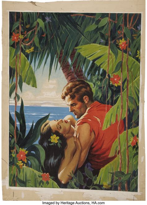 Romance Pulp Magazine Cover Original Art C 1939 Original Lot