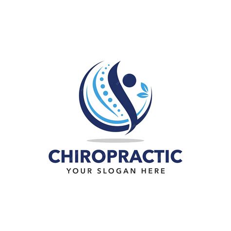 Premium Vector Chiropractic Logo Template Vector Illustration