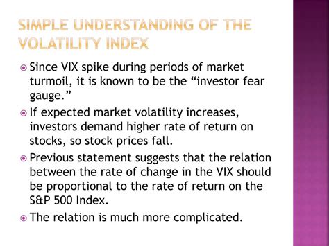 Ppt Volatility Index Vix Powerpoint Presentation Free Download Id 6746447