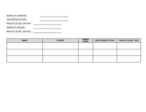 4ps Form Pdf