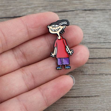 Ed Edd N Eddy Edd Enamel Pin Distinct Enamel Pins
