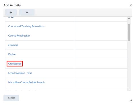Setting Up Gradescope In Your Course Brightspace Support 自慰视频