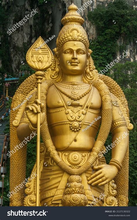 Close Murugan Statue Tugu Dewa Murugga Stock Photo 2127130322 Shutterstock