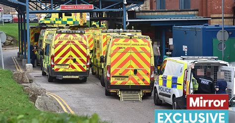 Hospital Where Pensioner Died In Ambulance Outside Is Like A Warzone