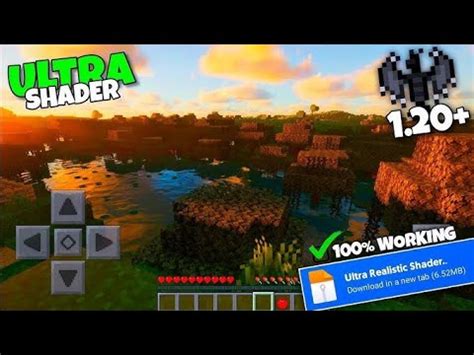 New Shaders Minecraft PE 1 20 Render Dragon Shader Mcpe 1 20 62