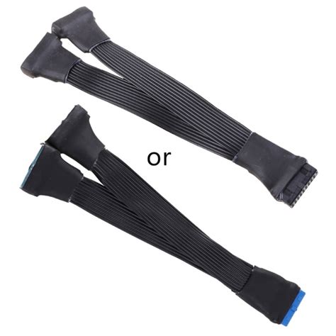 Маленький мини Usb 3 0 19 контактный 20 контактный внутренний удлинитель адаптер разветвитель