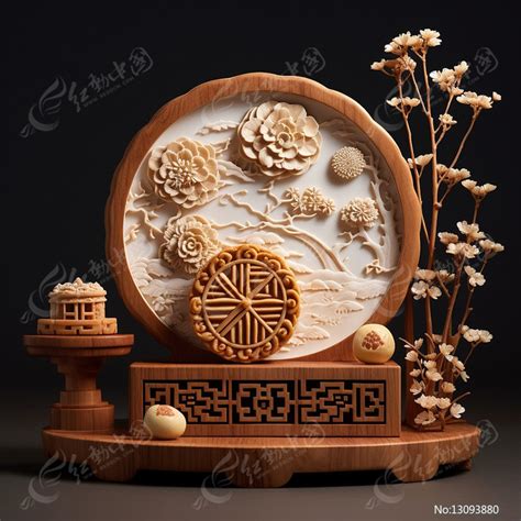 中秋节月饼创意图下载 红动中国