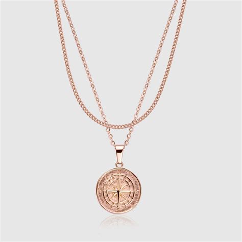 Compass And Connell Set Rose Gold