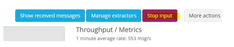 Graylog Input And Output Buffers Are Filled Outgoing Messages Are Low