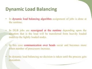 Load Balancing In Distributed Computing PPTX