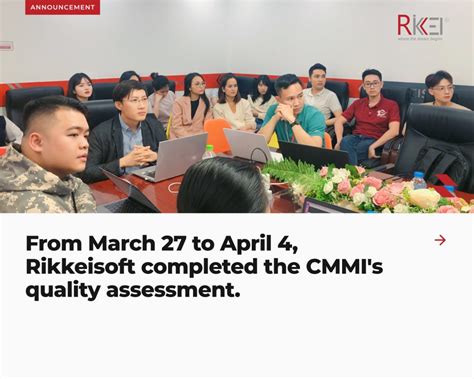 Rikkeisoft Is Officially Cmmi Level 3 Certificated Rikkeisoft Trusted It Solutions Provider