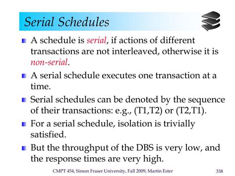 Ppt Database Systems Ii Concurrency Control Powerpoint Presentation Free Download Id4540619